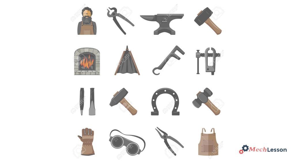 16 Different Types of Forging Tools, Their Uses & Diagram - Mech Lesson