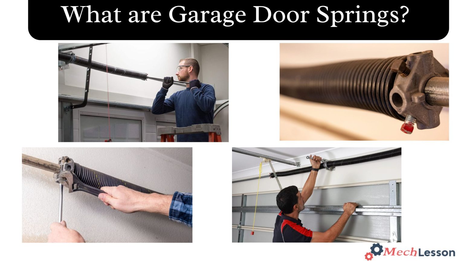 What are Garage Door Springs & Their Replacement Procedure